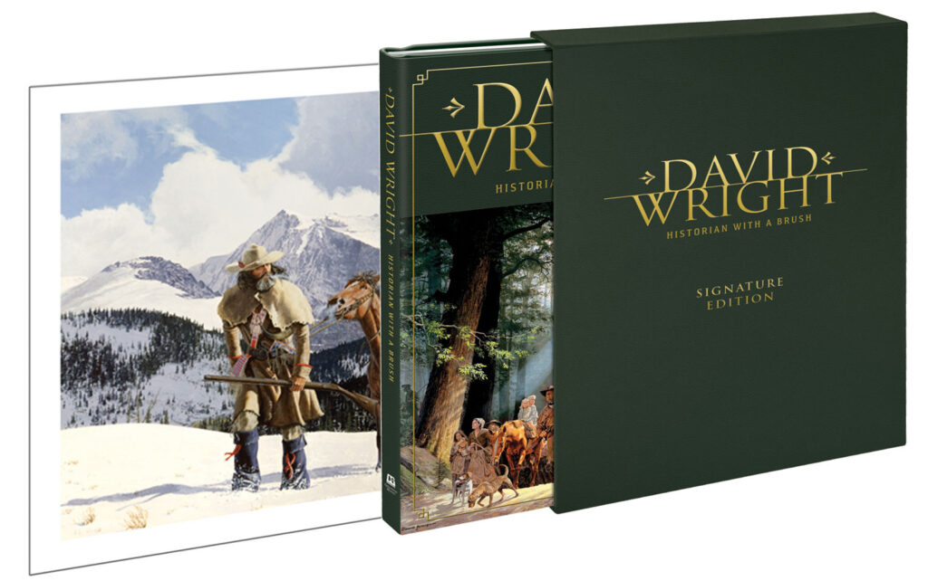 Pre-order DAVID WRIGHT “Historian With A Brush” Illustrated Book
